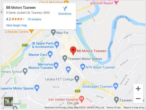 Contact Us - BB Nissan Tzaneen